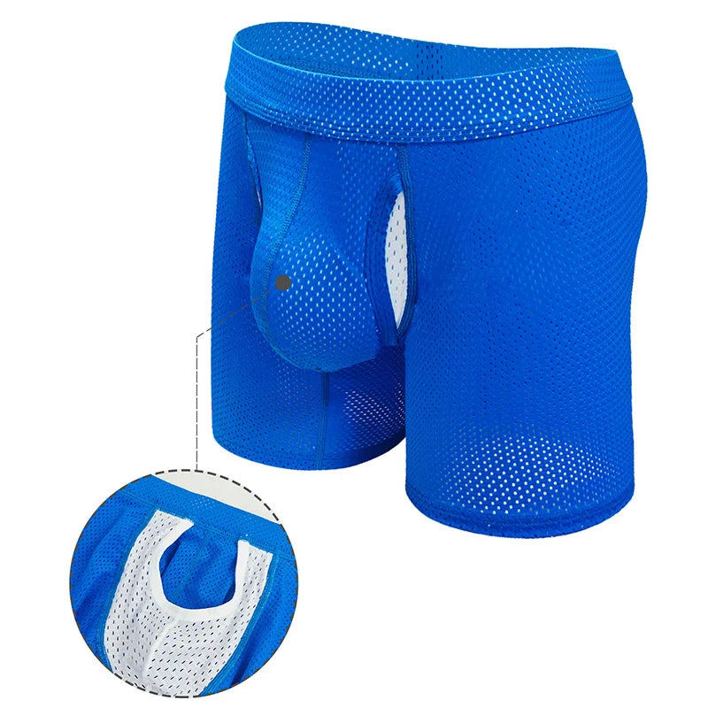 Sprinter Mesh Boxers w/ Pouch
