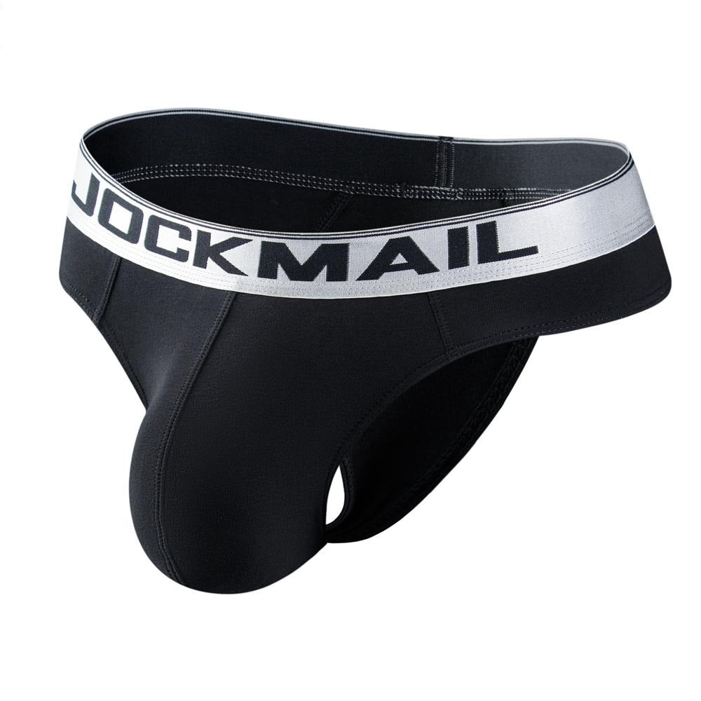 JM Silver Thong
